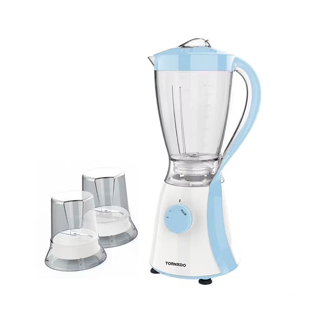 Tornado | Blender, 600 Watt, 1.5 Liter, 2 Mills - Light Blue, TB-600/2 ...